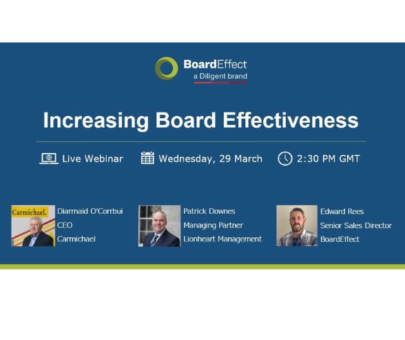 Increasing Board Effectiveness Webinar | Carmichael Ireland
